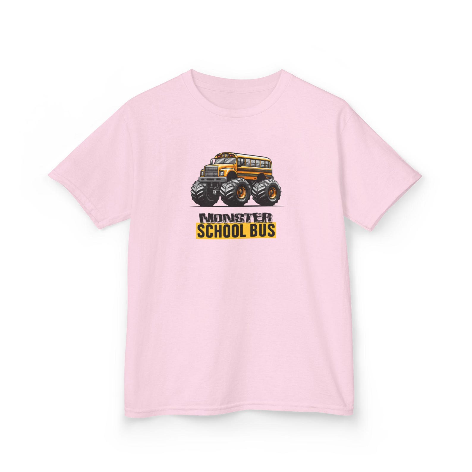 Monster School Bus Kids T-shirt - Etsy