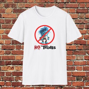 No Trolls T-shirt - Etsy