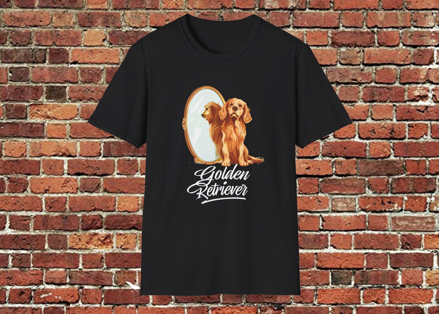 Golden Retriever T-shirt - Etsy