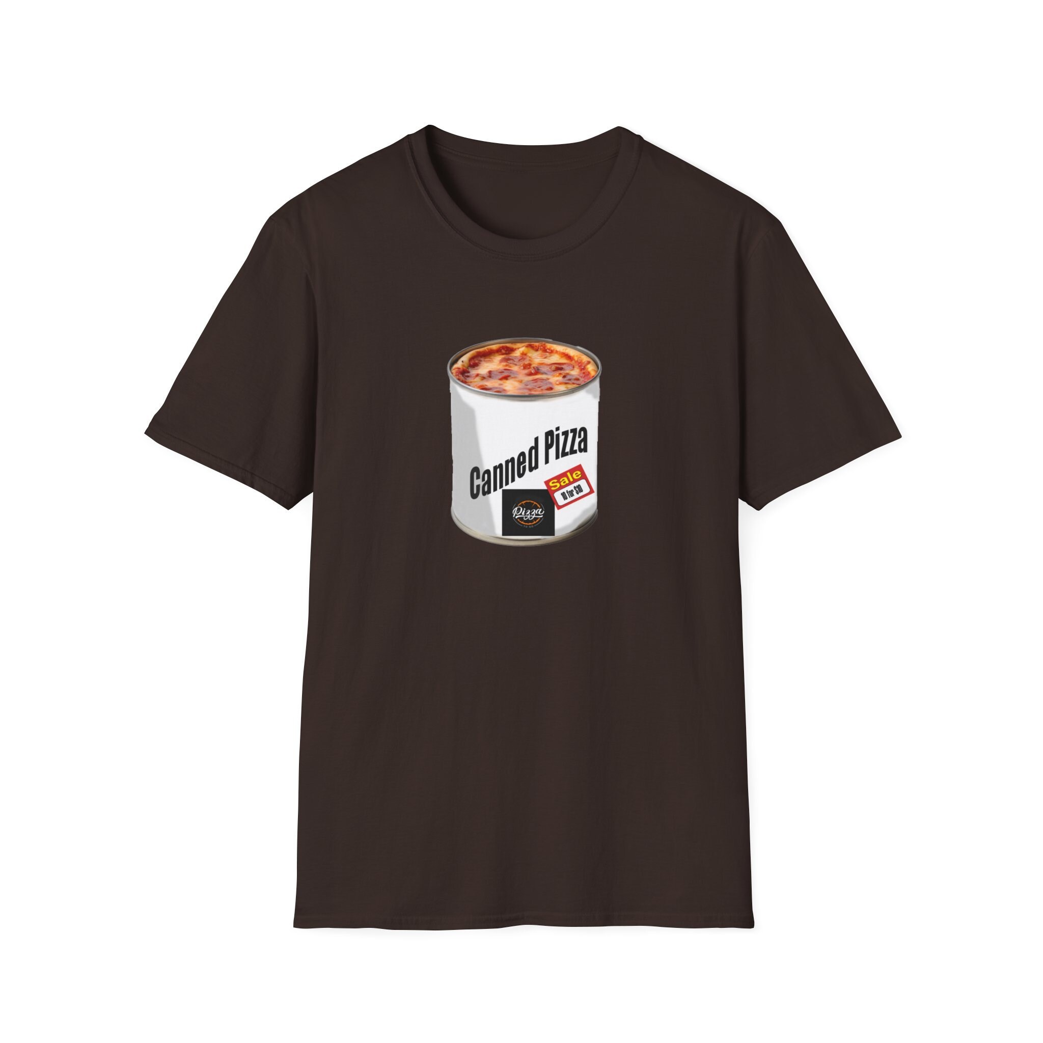 Canned Pizza T-shirt - Etsy