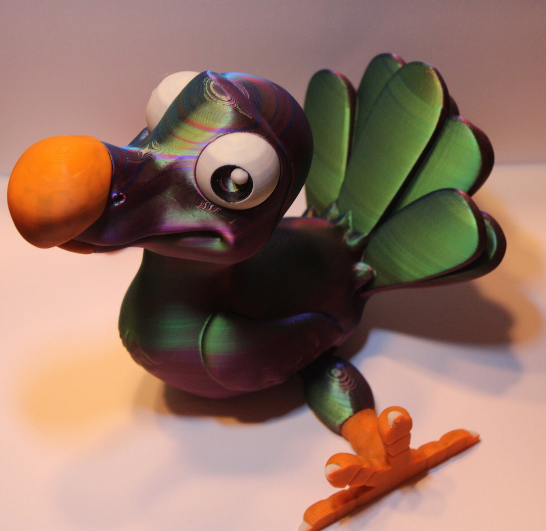 3D Printed Multi-colored Dodo Bird- Unique Home Decor - Etsy