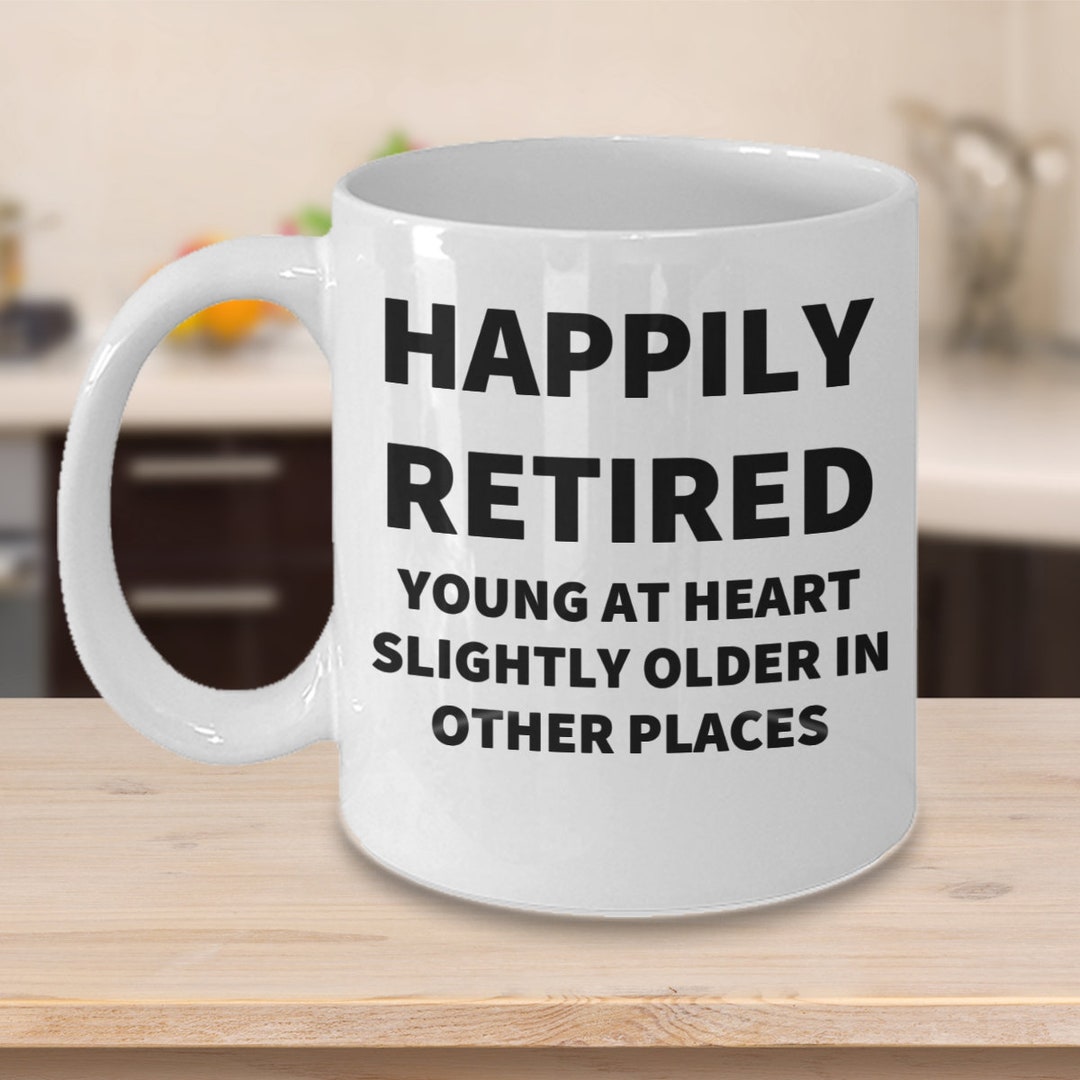 Happy Retirement Mug, Happy Retirement Cup, Retired Mug, Retired Cup ...