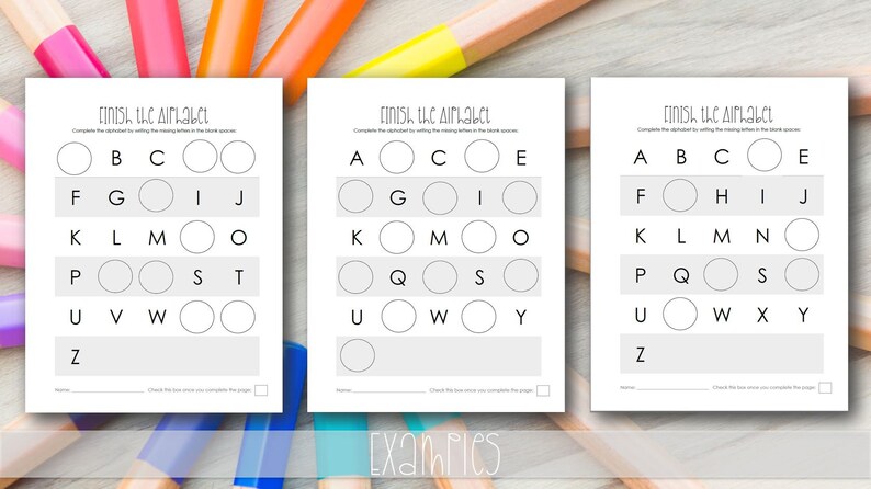 All About the Alphabet Preschool Printables + Abc's + Letter Practice ...