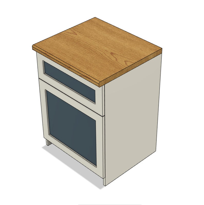 Fusion 360 Parametric Kitchen Cabinet Door and Drawer - Etsy