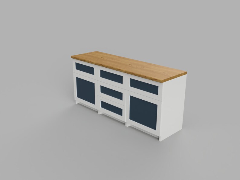 Fusion 360 Parametric Kitchen Cabinet Door and Drawer - Etsy