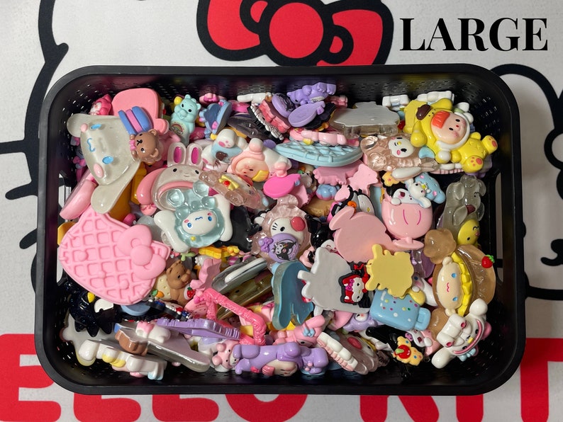 SANRIO CHARMS MIX Large and Small Mixes - Etsy
