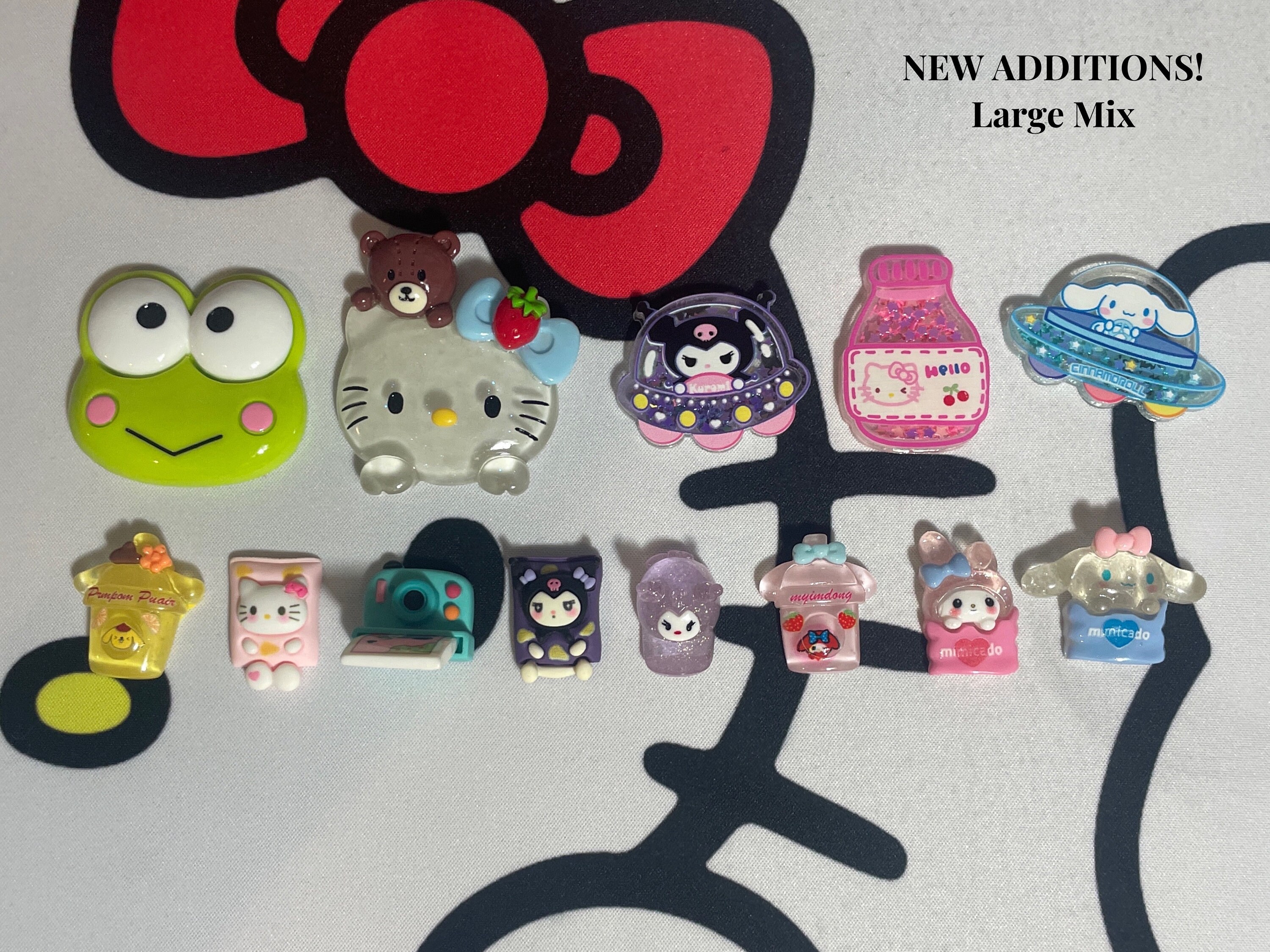 SANRIO CHARMS MIX Large and Small Mixes - Etsy