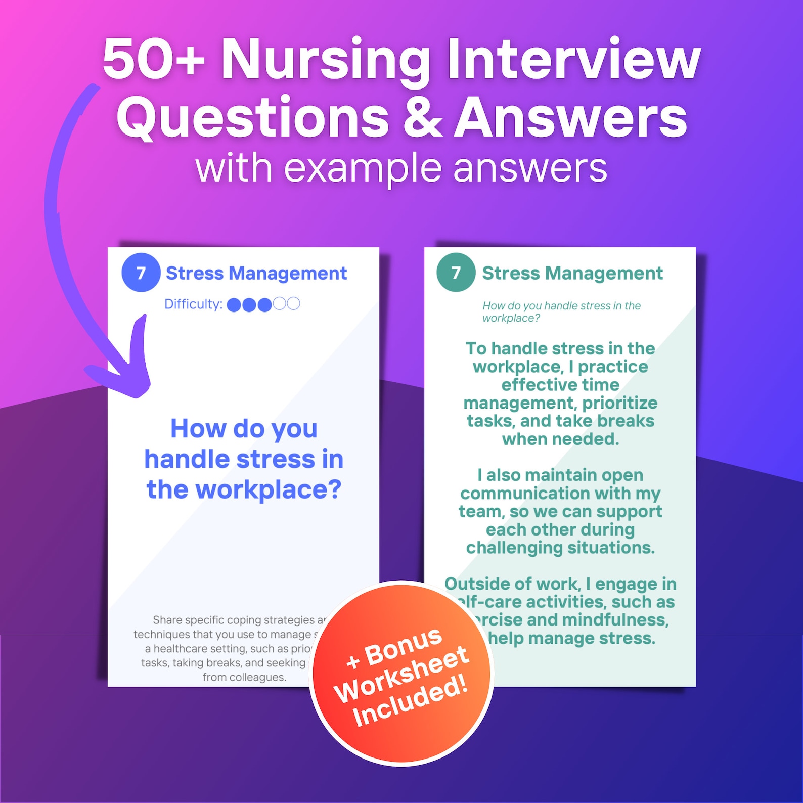 Nurse Interview Questions & Answers Flash Cards, Plus Interview Tracker ...