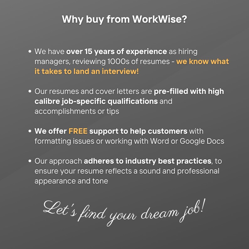 Resume Template and Cover Letter, Filled With Tips & Examples, ATS Friendly, Multiple Pages ...