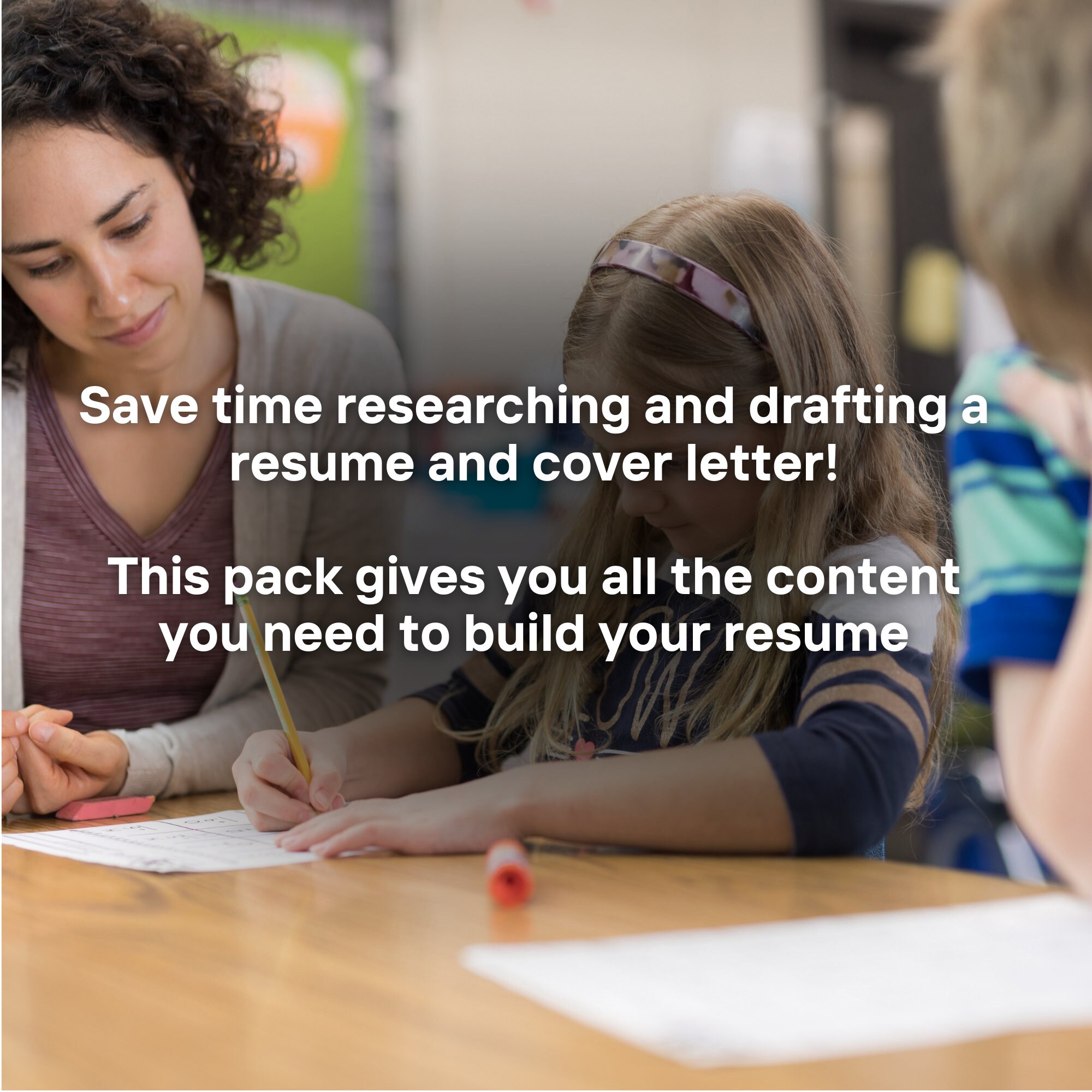 French Immersion Teacher Example Resume and Cover Letter Pack: Expertly ...