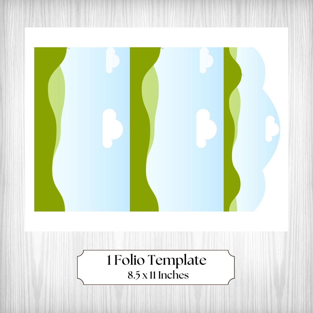 Junk Journal Template Kit Folio Canva Template for Junk Journal Folio ...