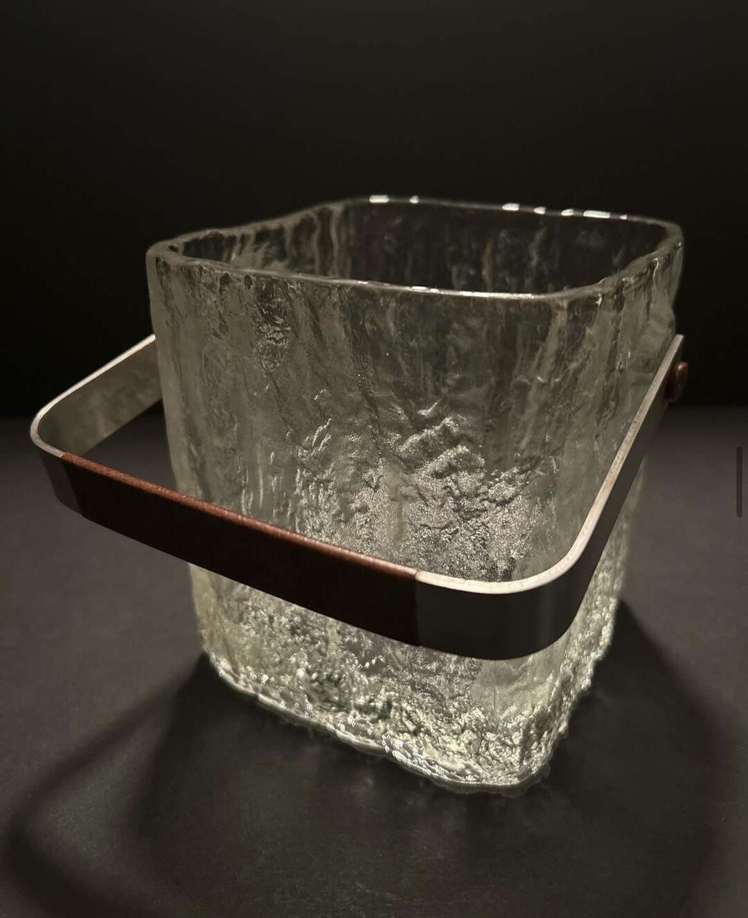 Hoya Glacier Ice Bucket.. Made in Japan - Etsy