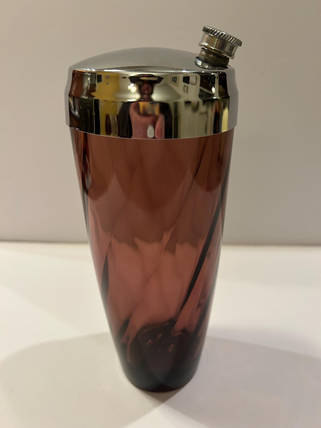 Hazel Atlas Moroccan Amethyst Cocktail Shaker - Etsy