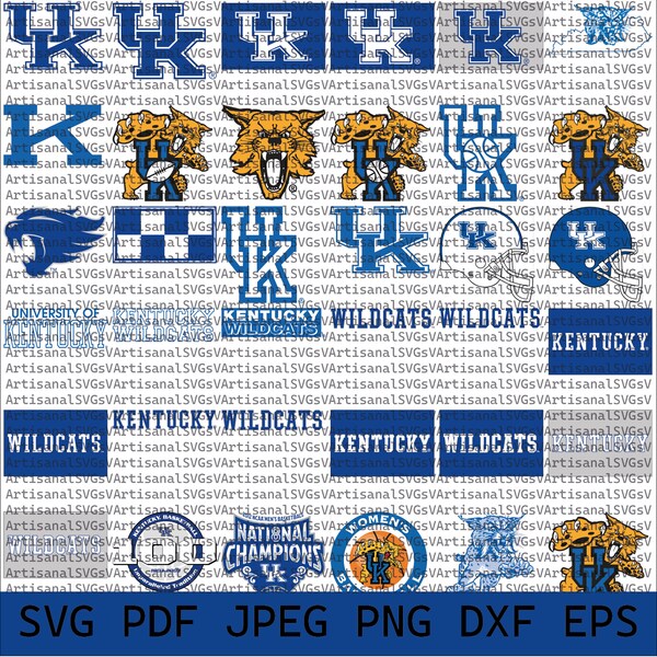 Kentucky Wildcats Svg - Etsy