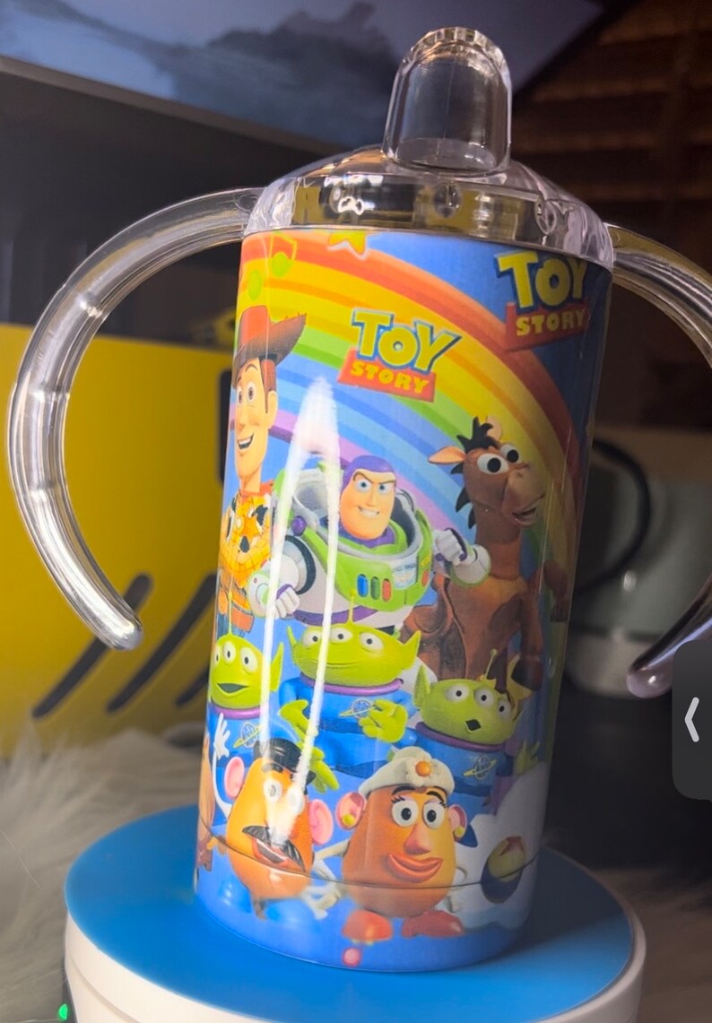Toy Story Sublimated Sippy Cup - Etsy