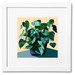 Abstract Pothos Art Print | Abstract Botanical Artwork | House Plant ...