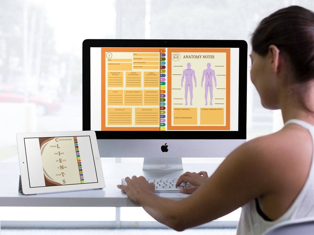 Client Tracker: Pilates (digital Download), Pilates Instructor, Client ...