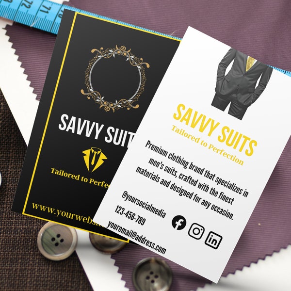 Tailor Business Card - Etsy