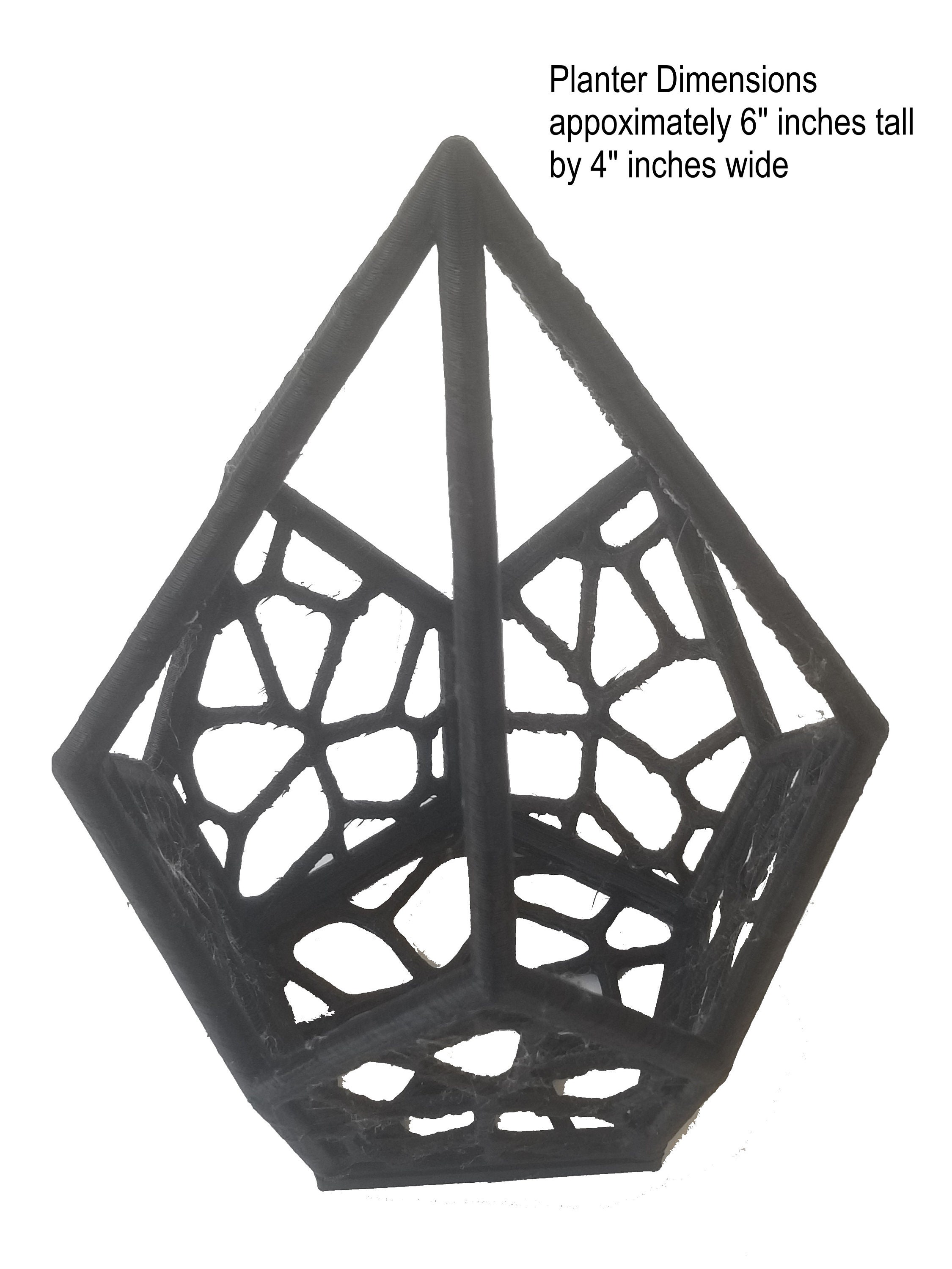 Geometric Orchid Planter Geo Planter Pentaverse - Etsy