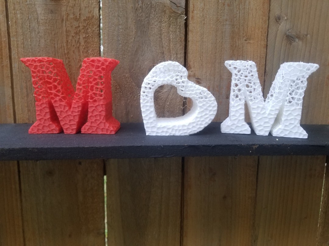 MOM Letters - Etsy
