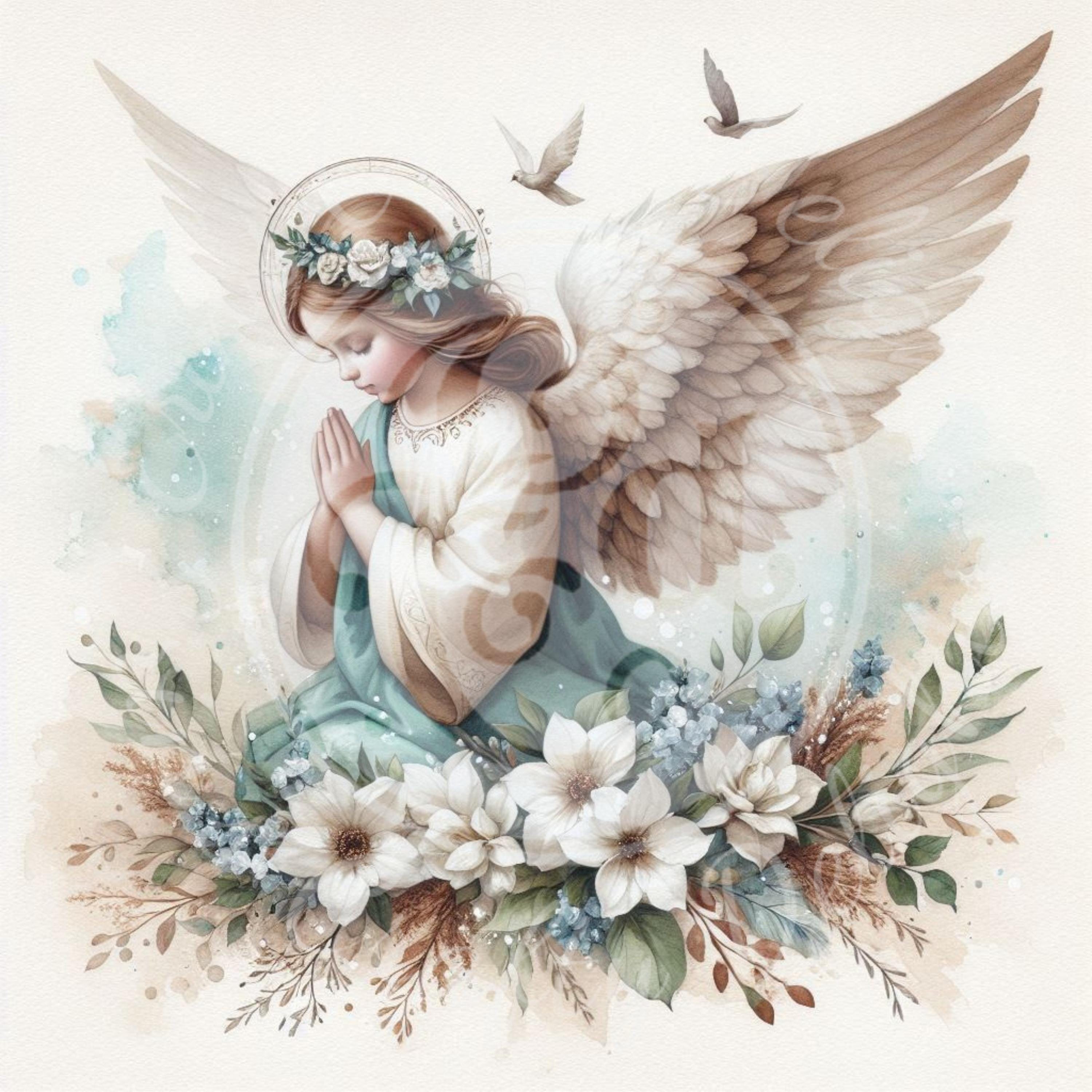 3 Rustic Angel Child - Etsy