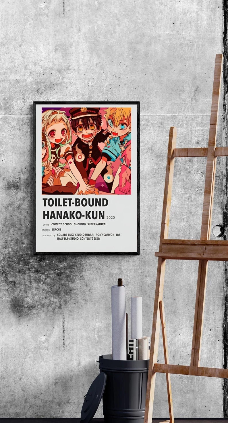Toilet Bound Hanako Kun Poster TBHK Wall Art Gaming Print Girlfriend ...