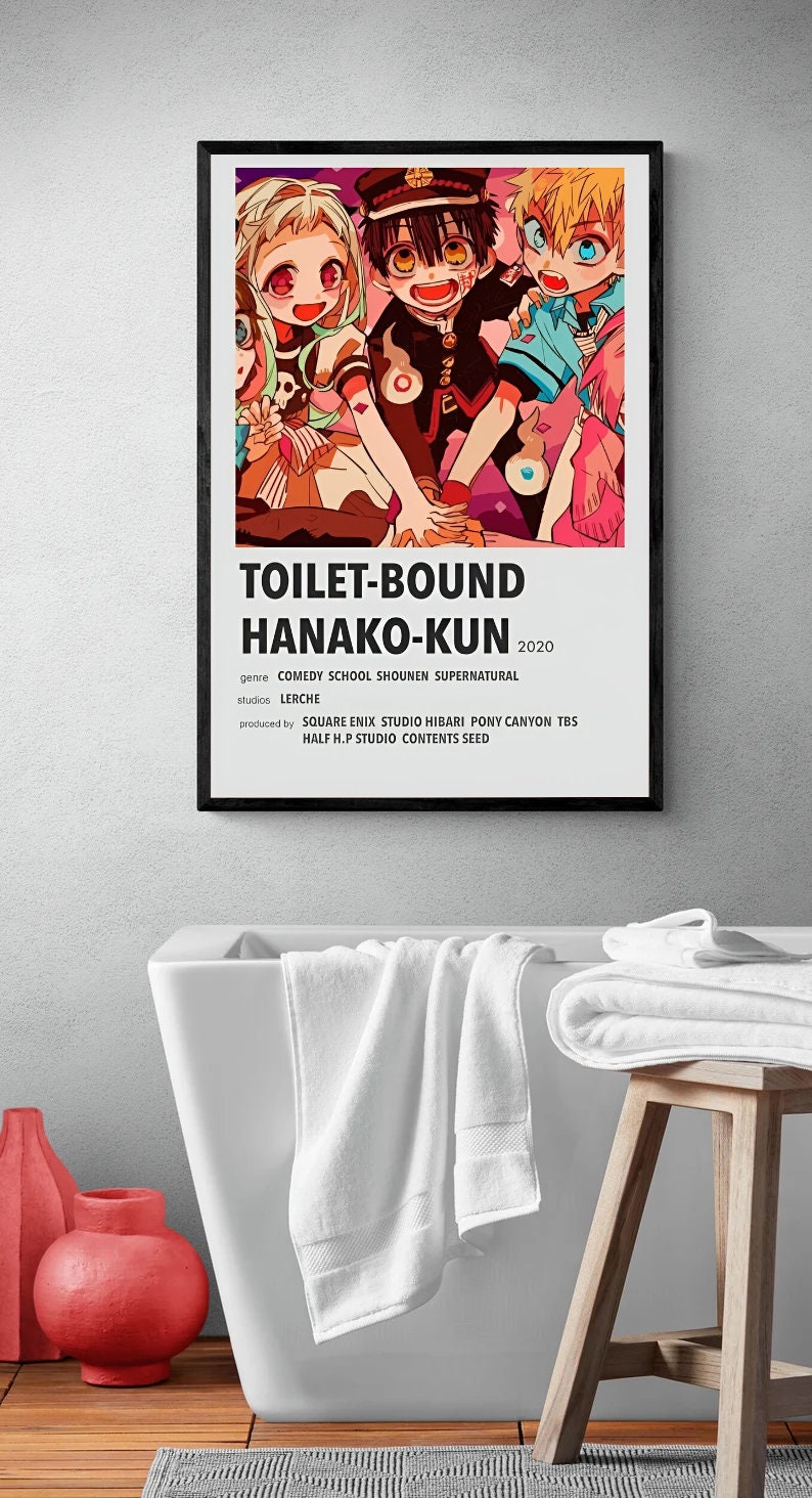 Toilet Bound Hanako Kun Poster TBHK Wall Art Gaming Print Girlfriend ...