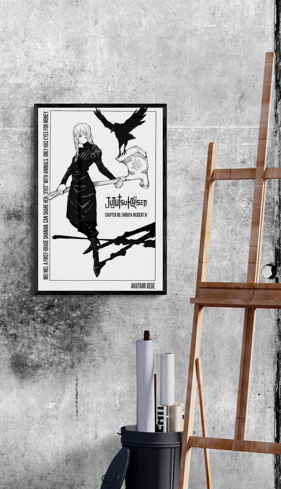 Anime Posters MEI MEI Mei Mei Wall Art Gaming Print - Etsy