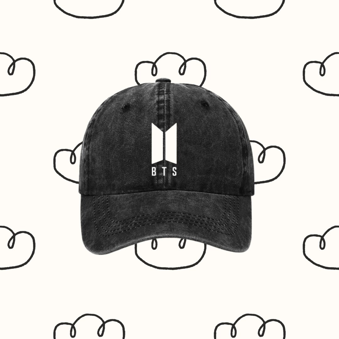Denim Hat / Cap : BTS Hat for 'army' V2 | Cotton Denim Kpop Hat, BTS ...