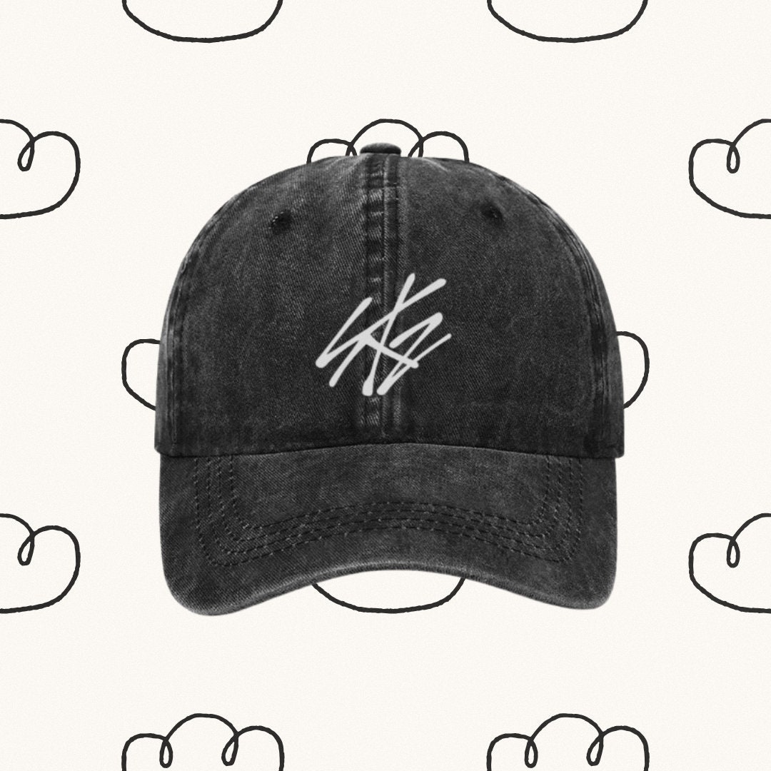Vintage Cap With Embroidery : 'stray Kids' 2nd Edition | Embroidered ...