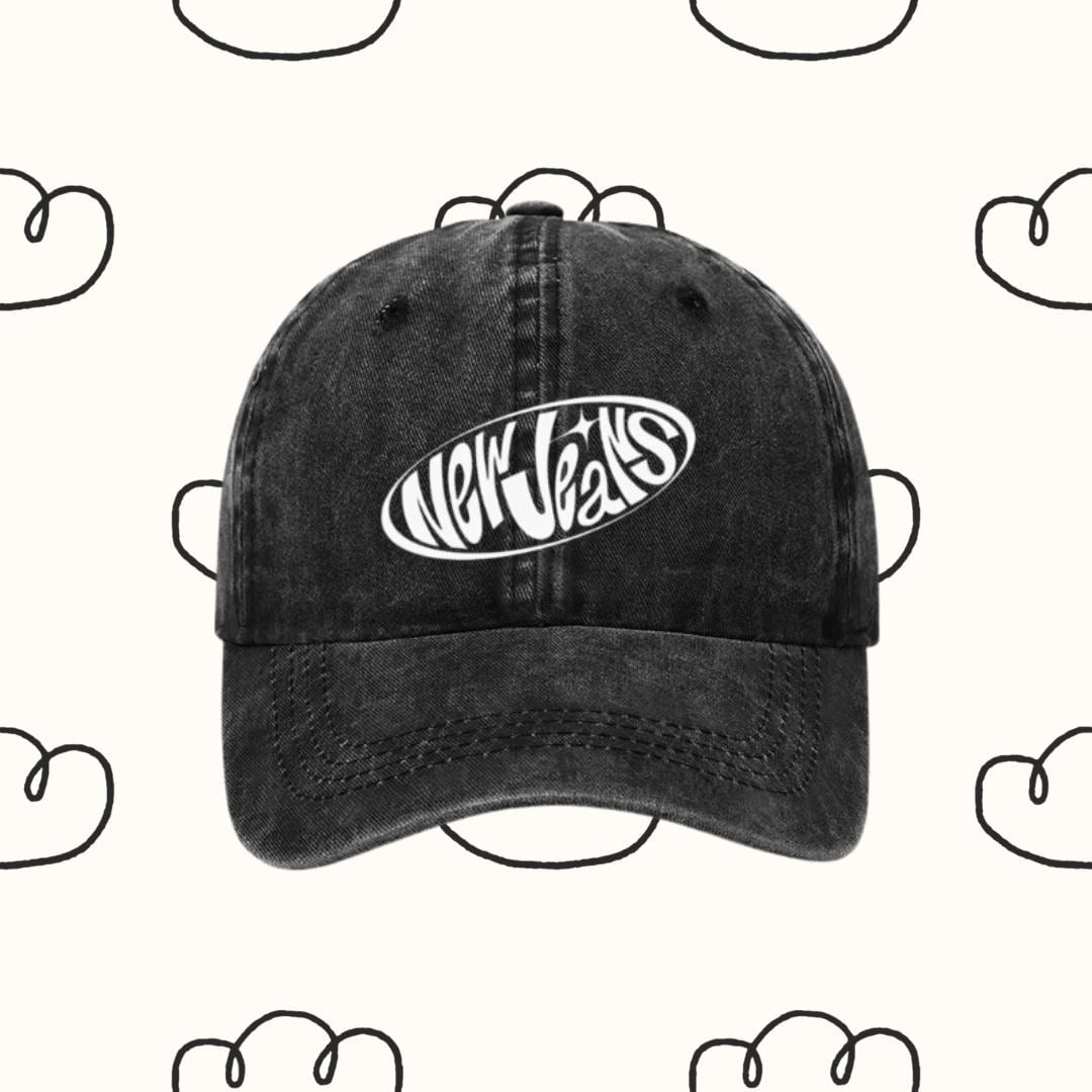 Denim Hat / Cap : 'newjeans' Edition | Coton Denim Kpop Hat "newjeans ...