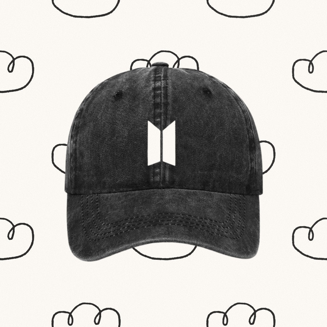 Denim Hat / Cap : BTS Hat for 'army' | Cotton Denim Kpop Hat, BTS for ...