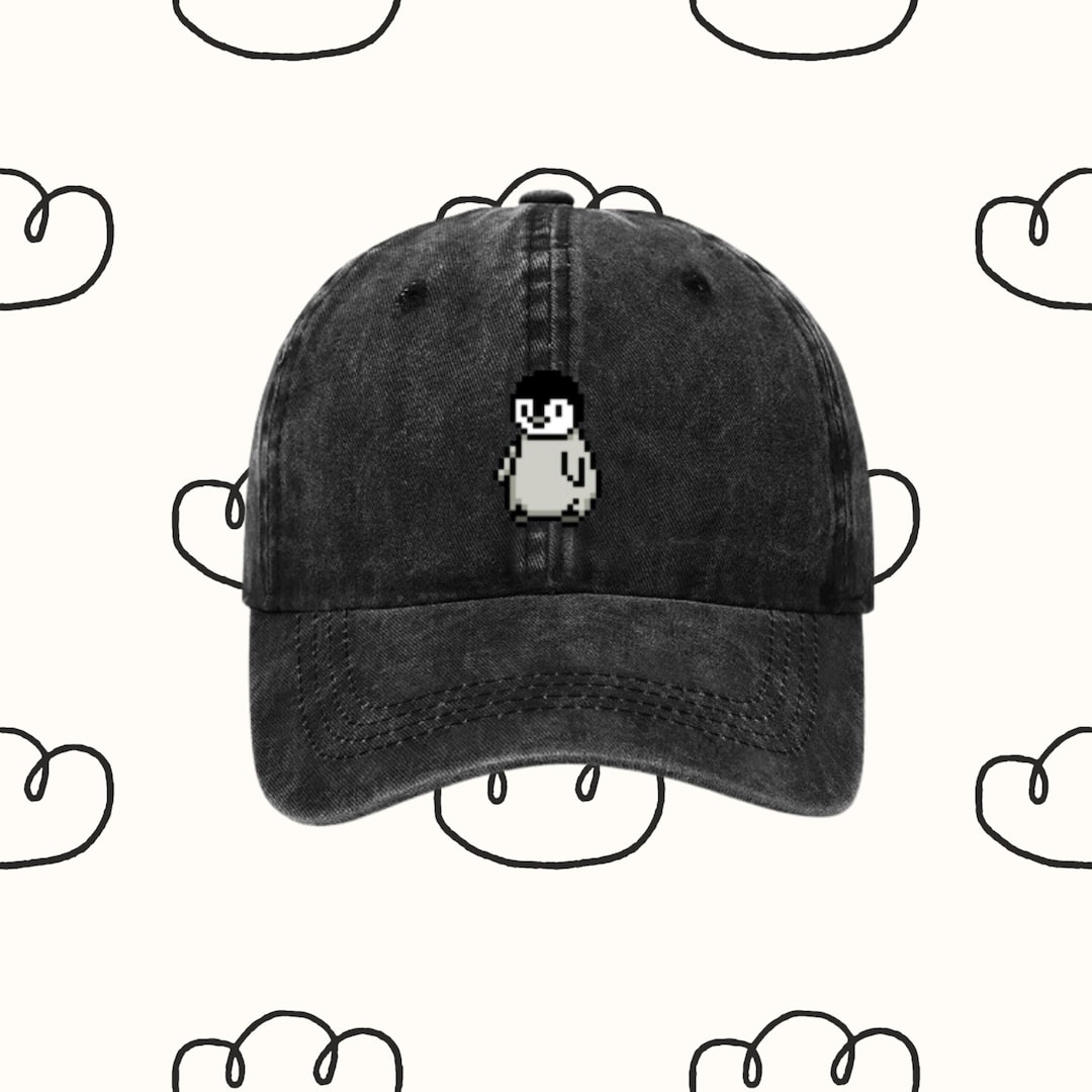 Chill Penguin Hat | Retro Style | Penguin Hat | Baseball Cap Retro Cap ...