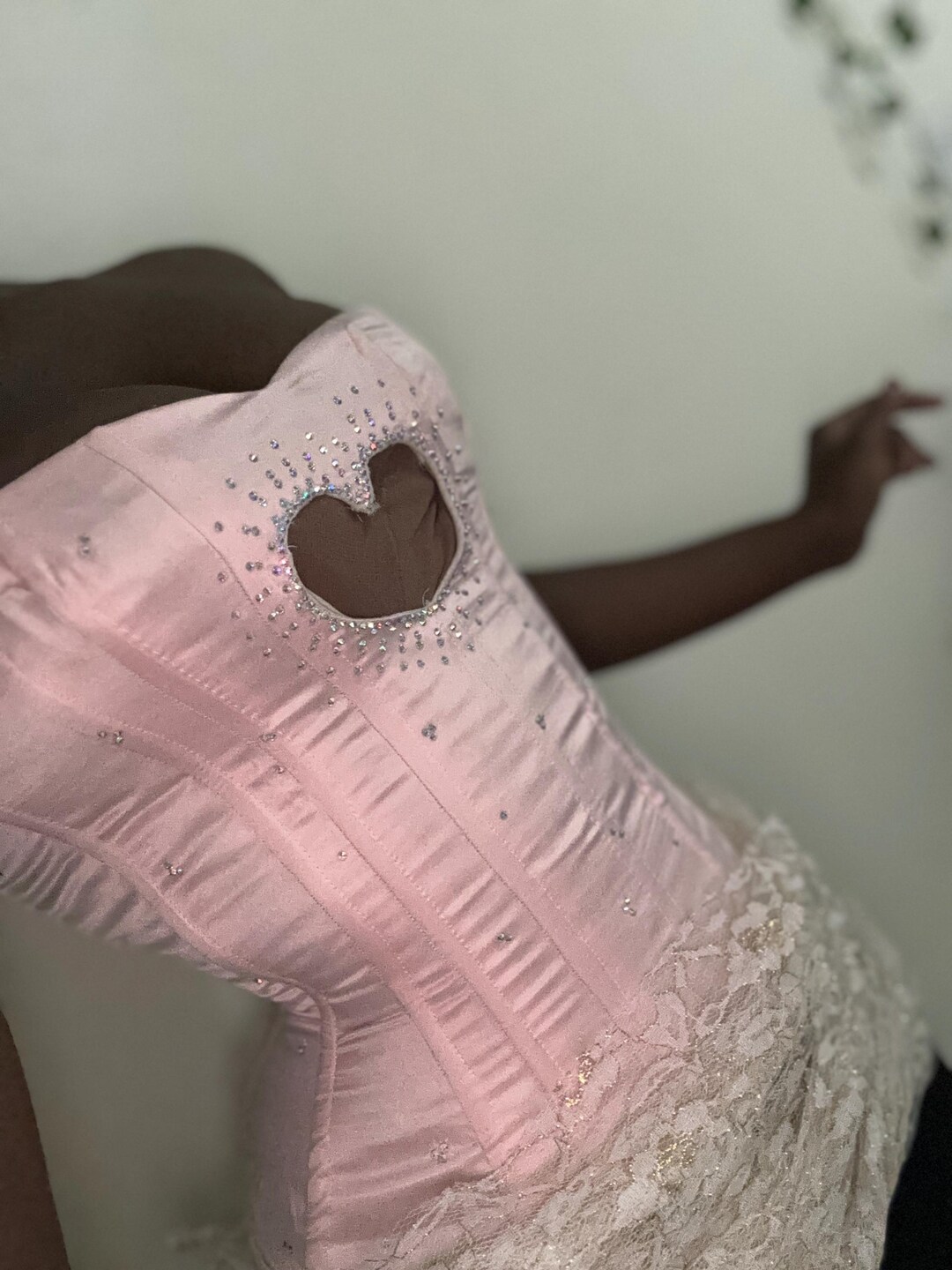 Custom Heart Cut-out Corset - Etsy
