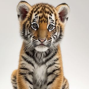 Tiger Cub Digital Print, Digital Print, Instant Download, Printable Art ...