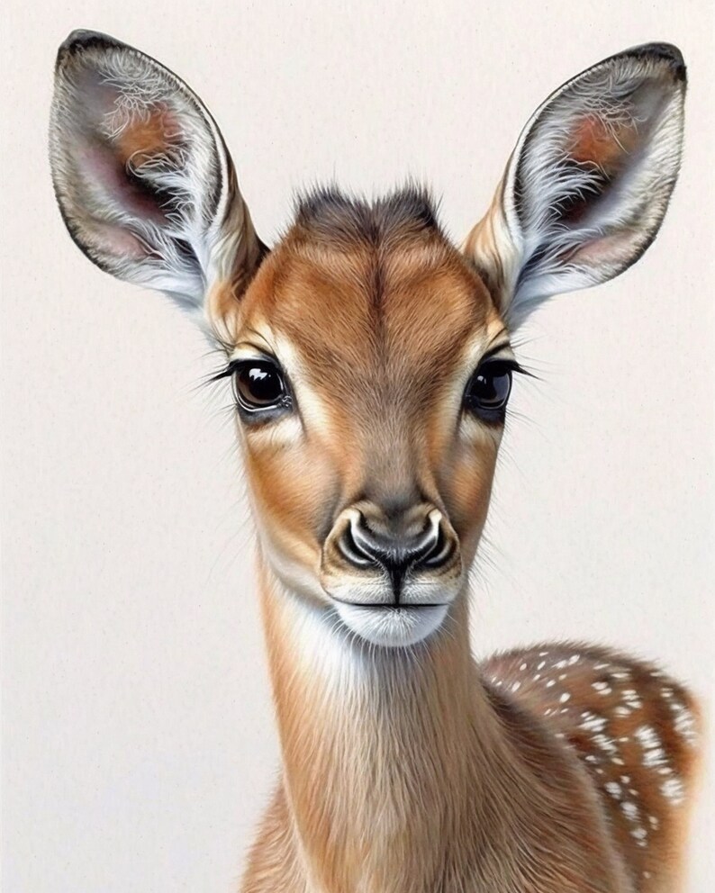 Impala Calf Digital Print., Digital Print, Instant Download, Printable ...