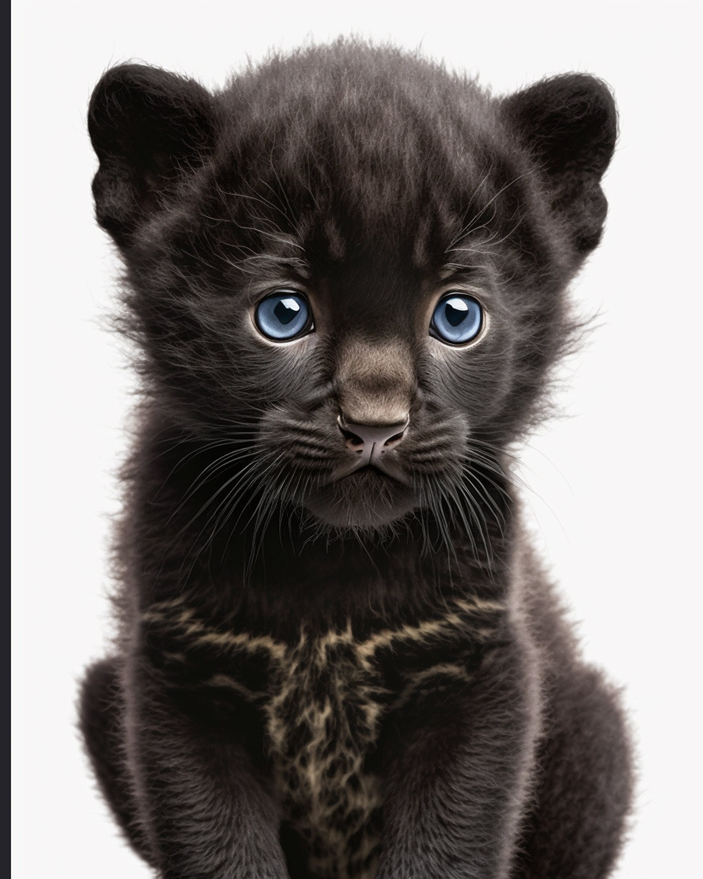 Black Panther Cub Digital Prints, Digital Print, Instant Download ...