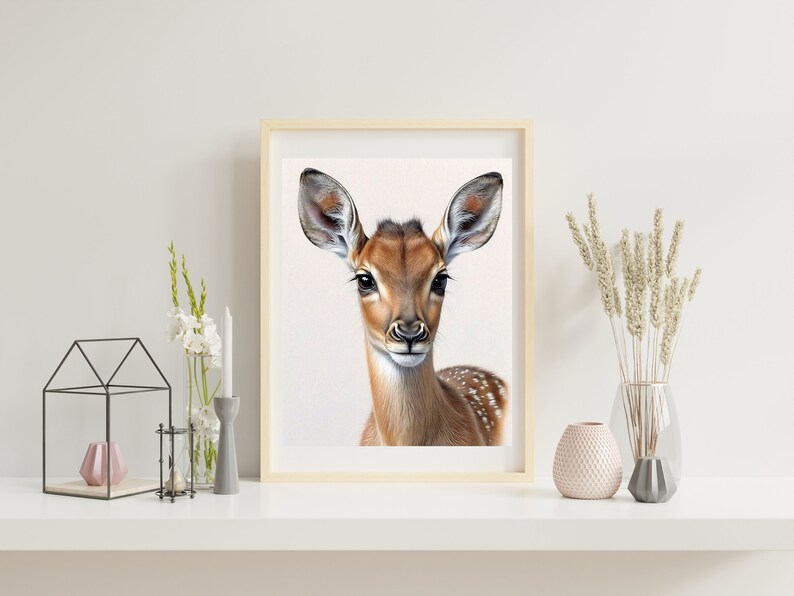 Impala Calf Digital Print., Digital Print, Instant Download, Printable ...