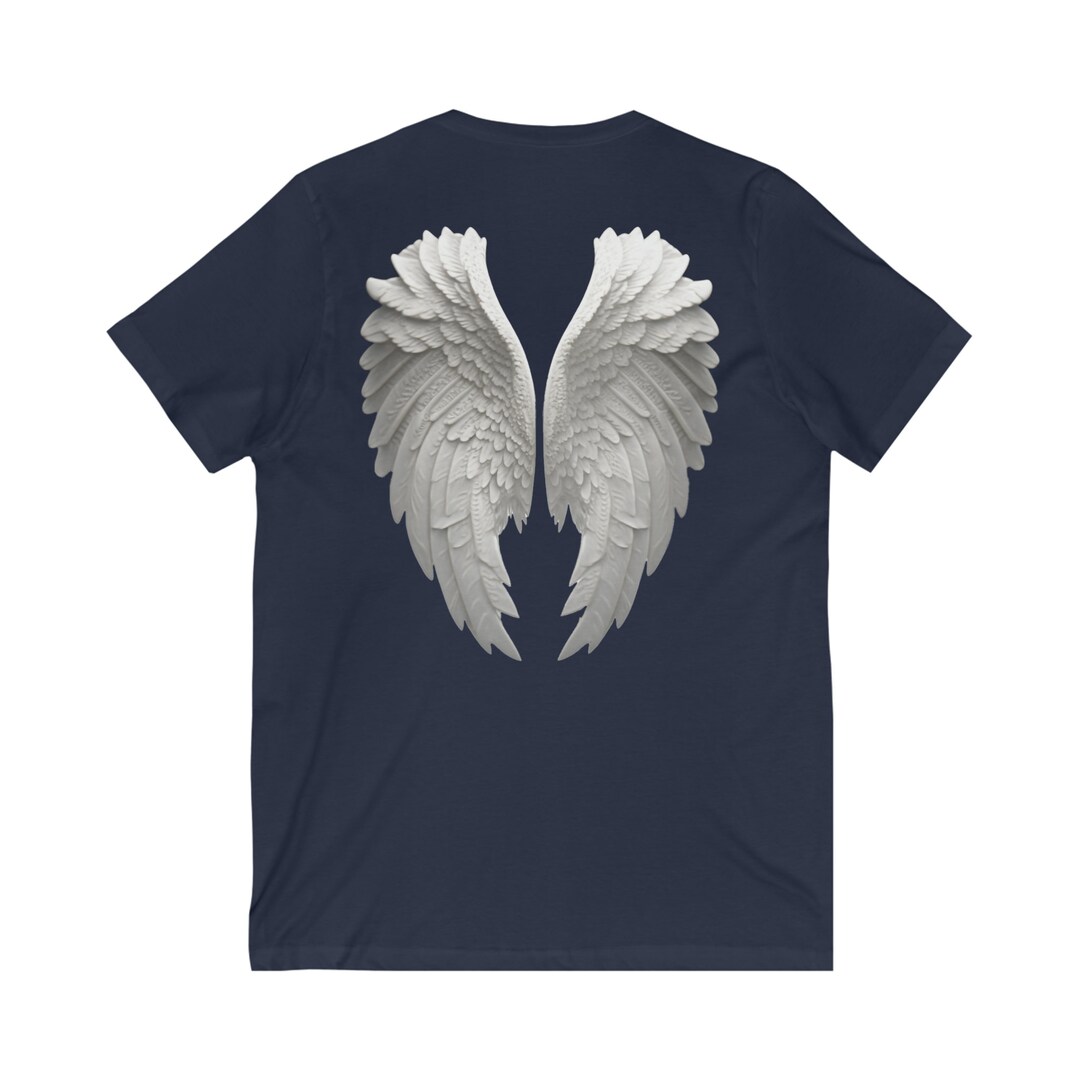 Angel Wings Women's Favorite T-shirt Wings on the Back, Rendy and Soft ...