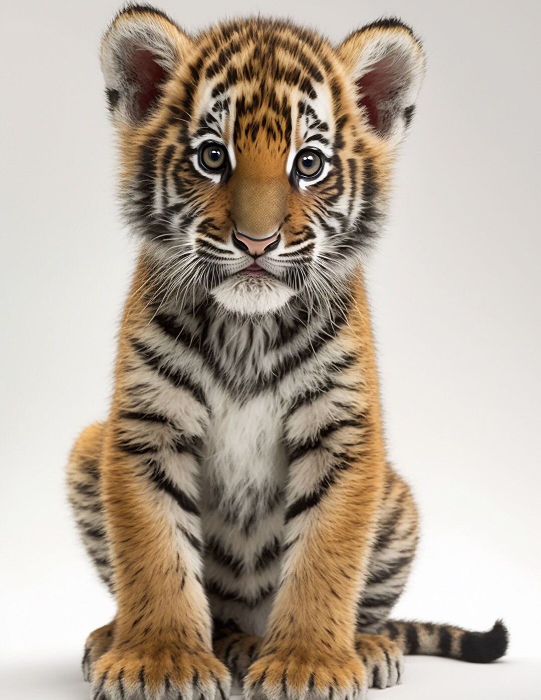 Tiger Cub Digital Print, Digital Print, Instant Download, Printable Art ...