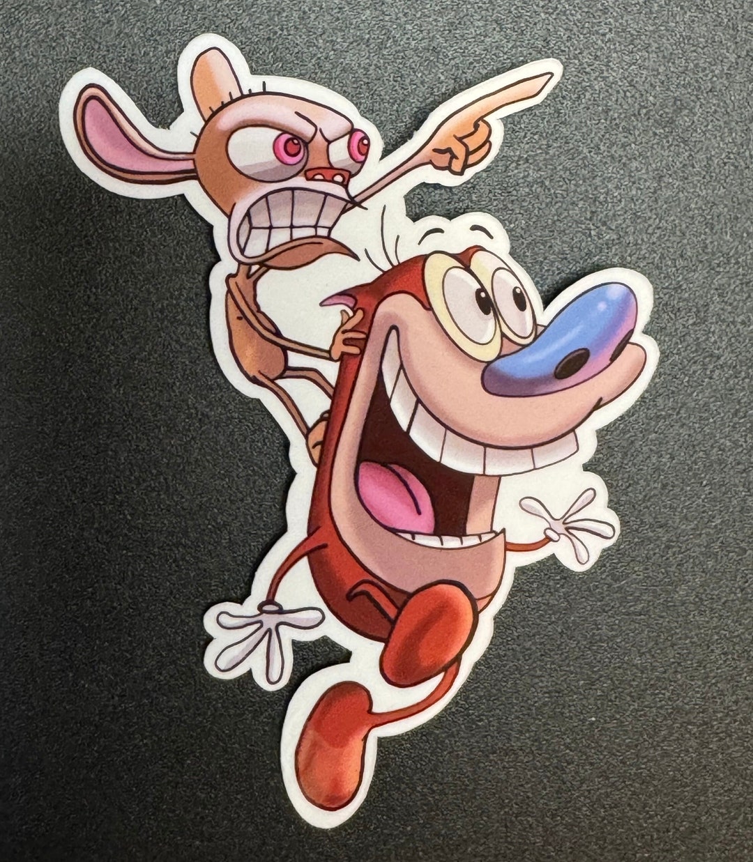 Ren and Stimpy Sticker - Etsy