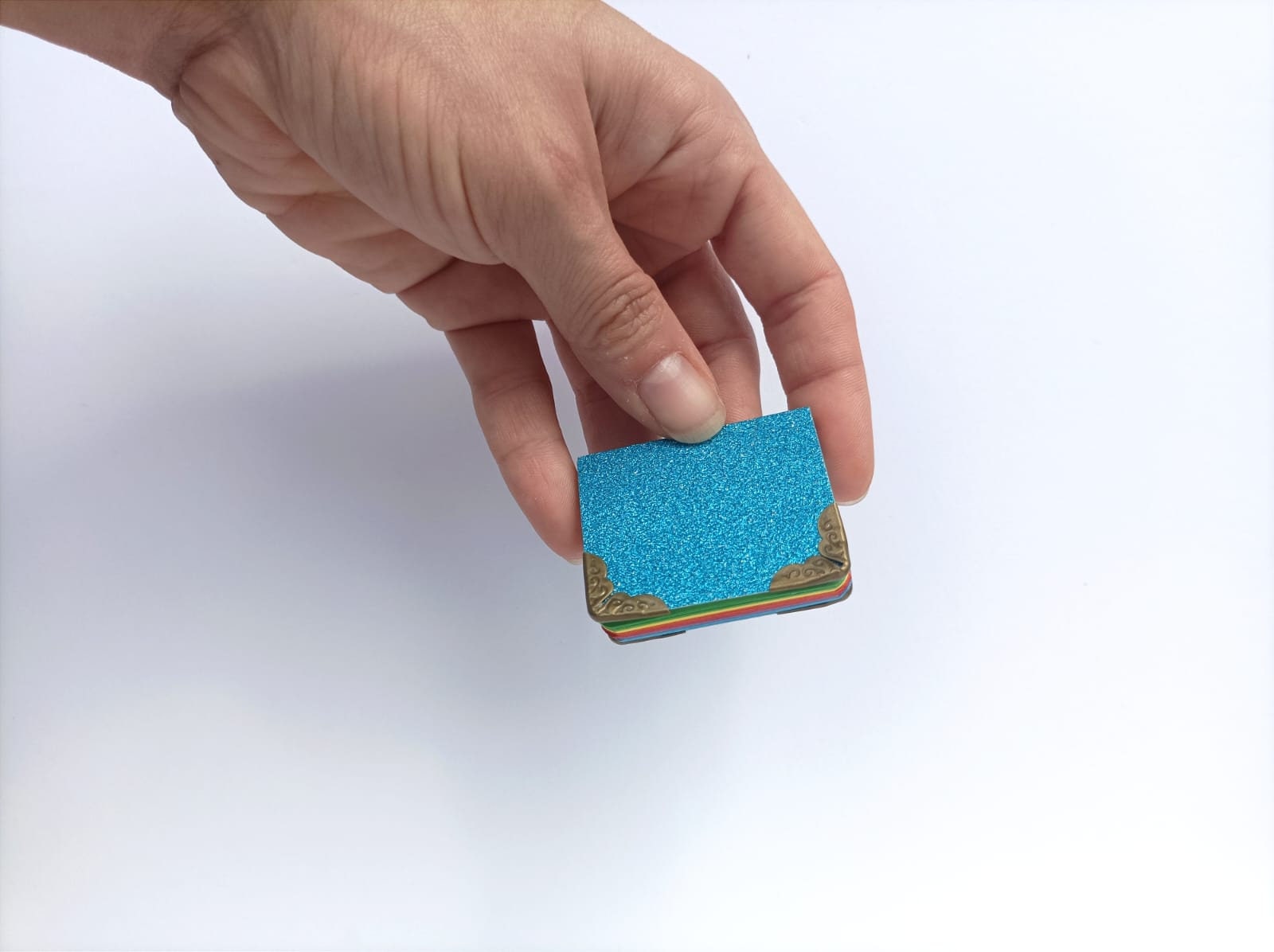 Miniature Rainbow Notebook (glitter, Neon, Shinny...) | Cute Mini ...