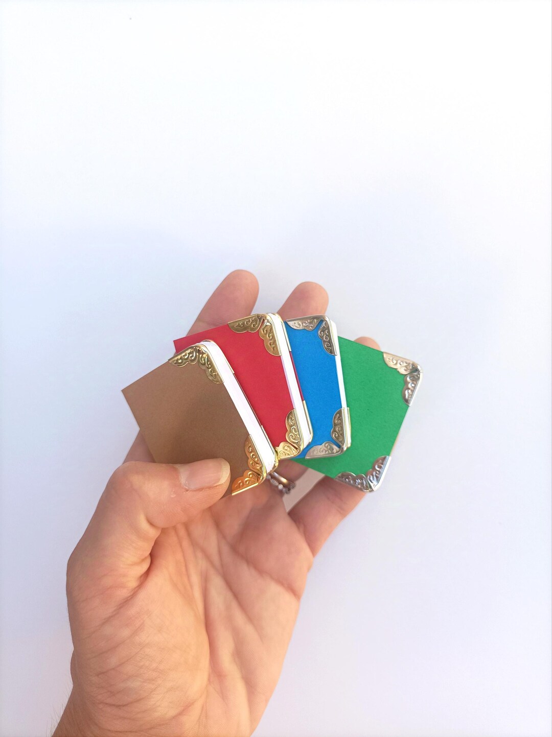 Miniature Notebook | Realistic Mini Pocket Diary | Tiny Journal | Mini ...