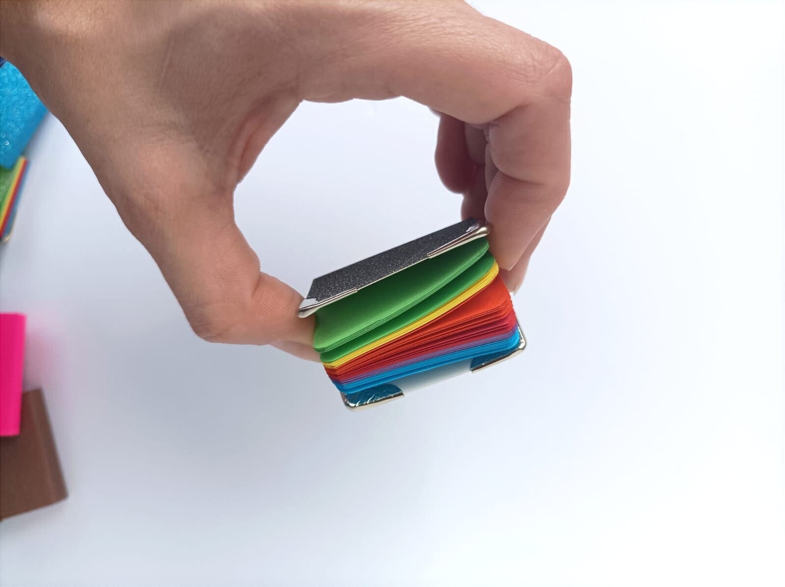 Miniature Rainbow Notebook (glitter, Neon, Shinny...) | Cute Mini ...