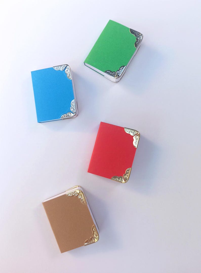 Miniature Notebook | Realistic Mini Pocket Diary | Tiny Journal | Mini ...