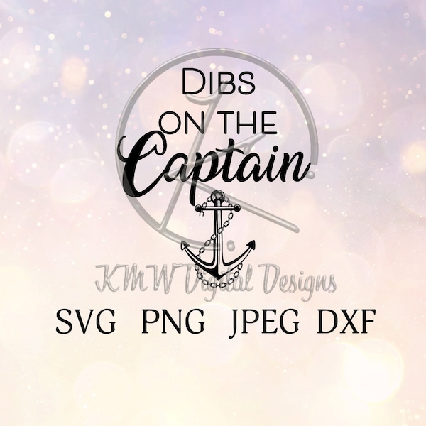 Dibs on the Captain Png - Etsy