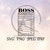 Boss Nutritional Label SVG PNG JPEG Dxf - Etsy