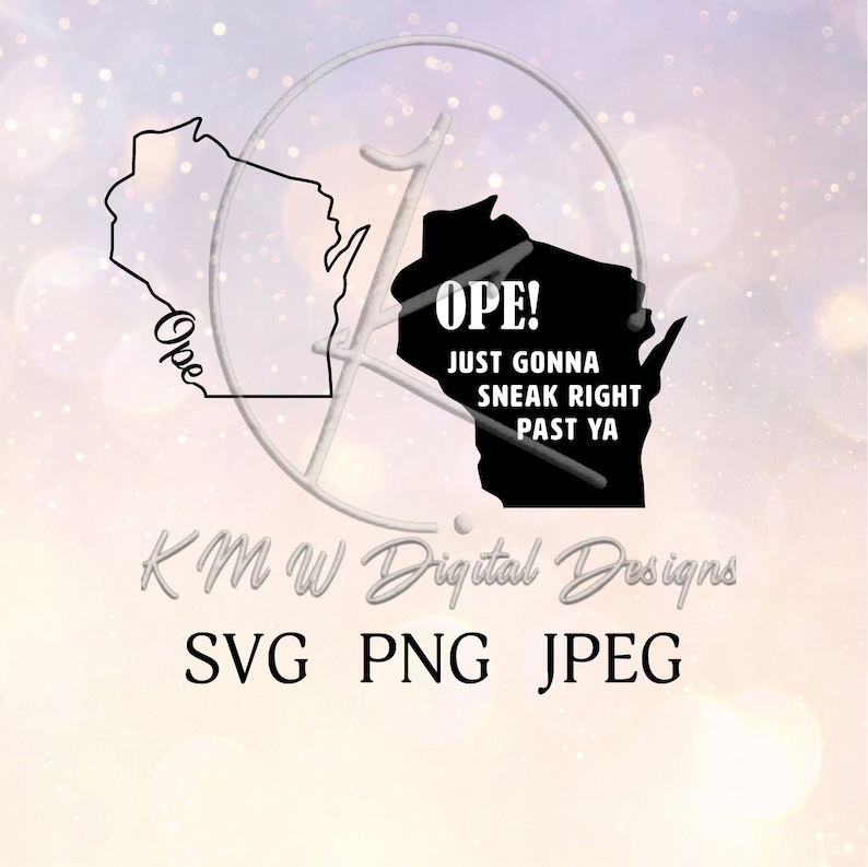 Wisconsin Ope! Bundle SVG PNG JPEG - Etsy