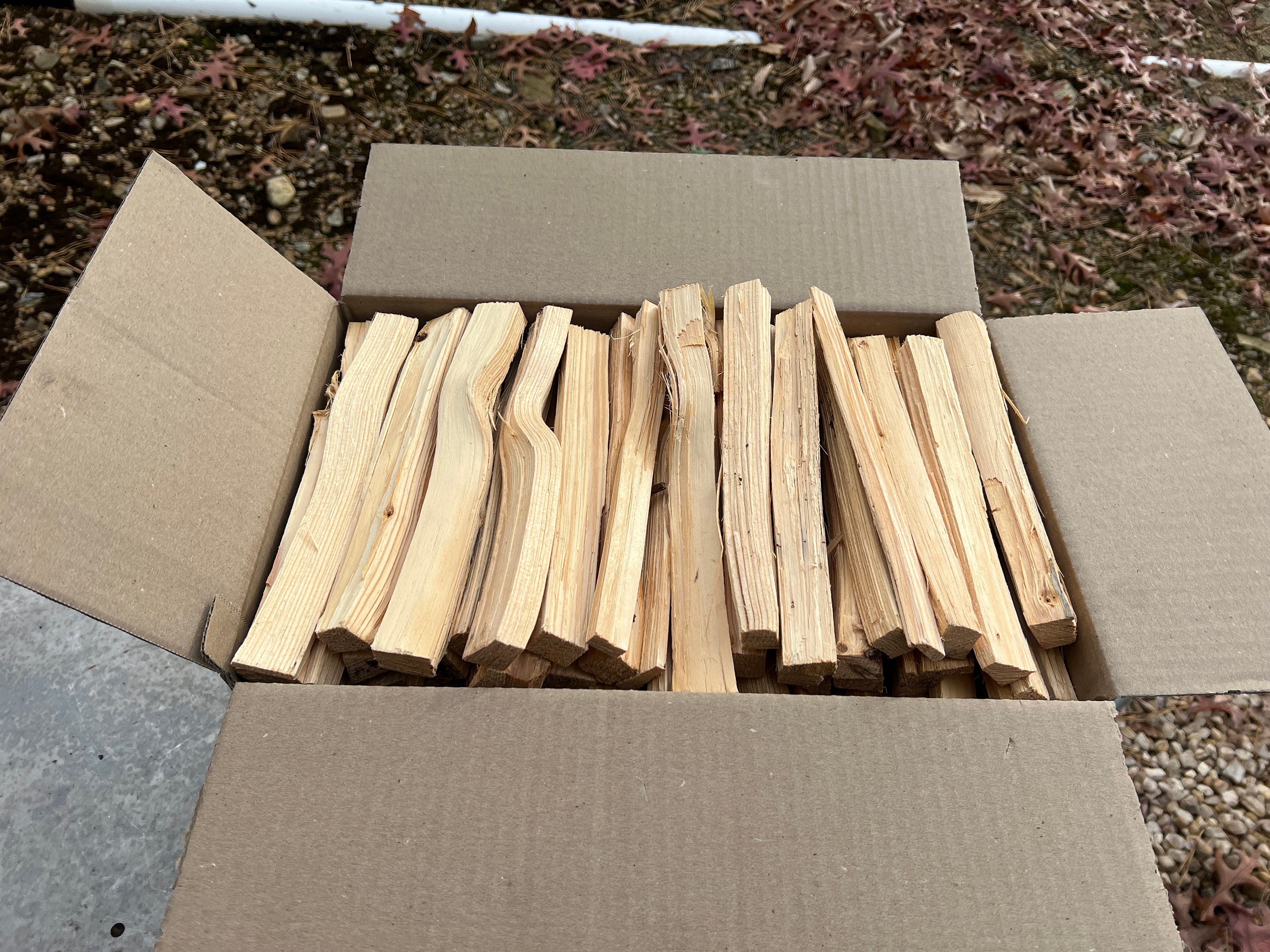 Kiln Dried Pine Kindling (box Size 11"x11"x17") - Etsy