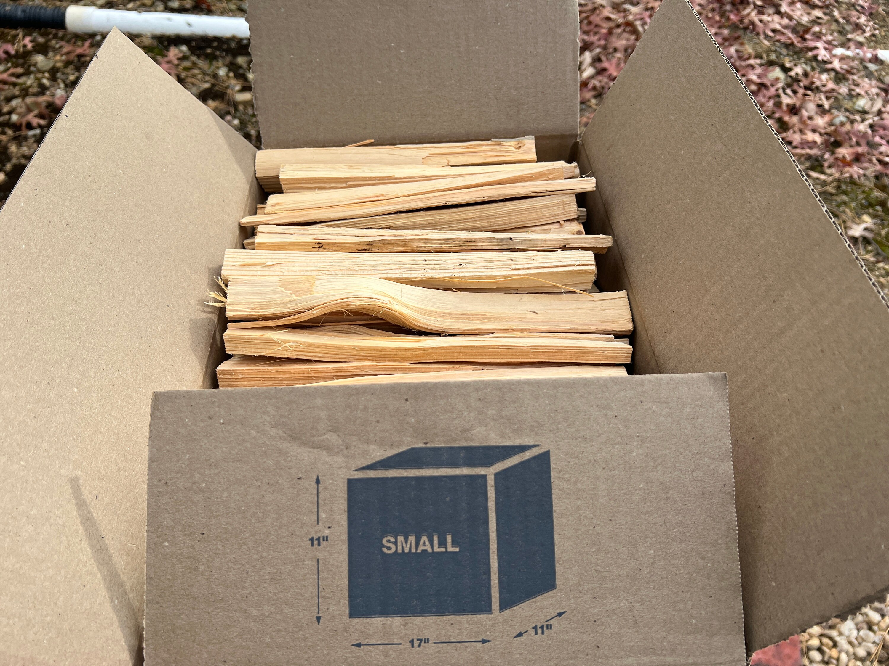 Kiln Dried Pine Kindling (box Size 11"x11"x17") - Etsy
